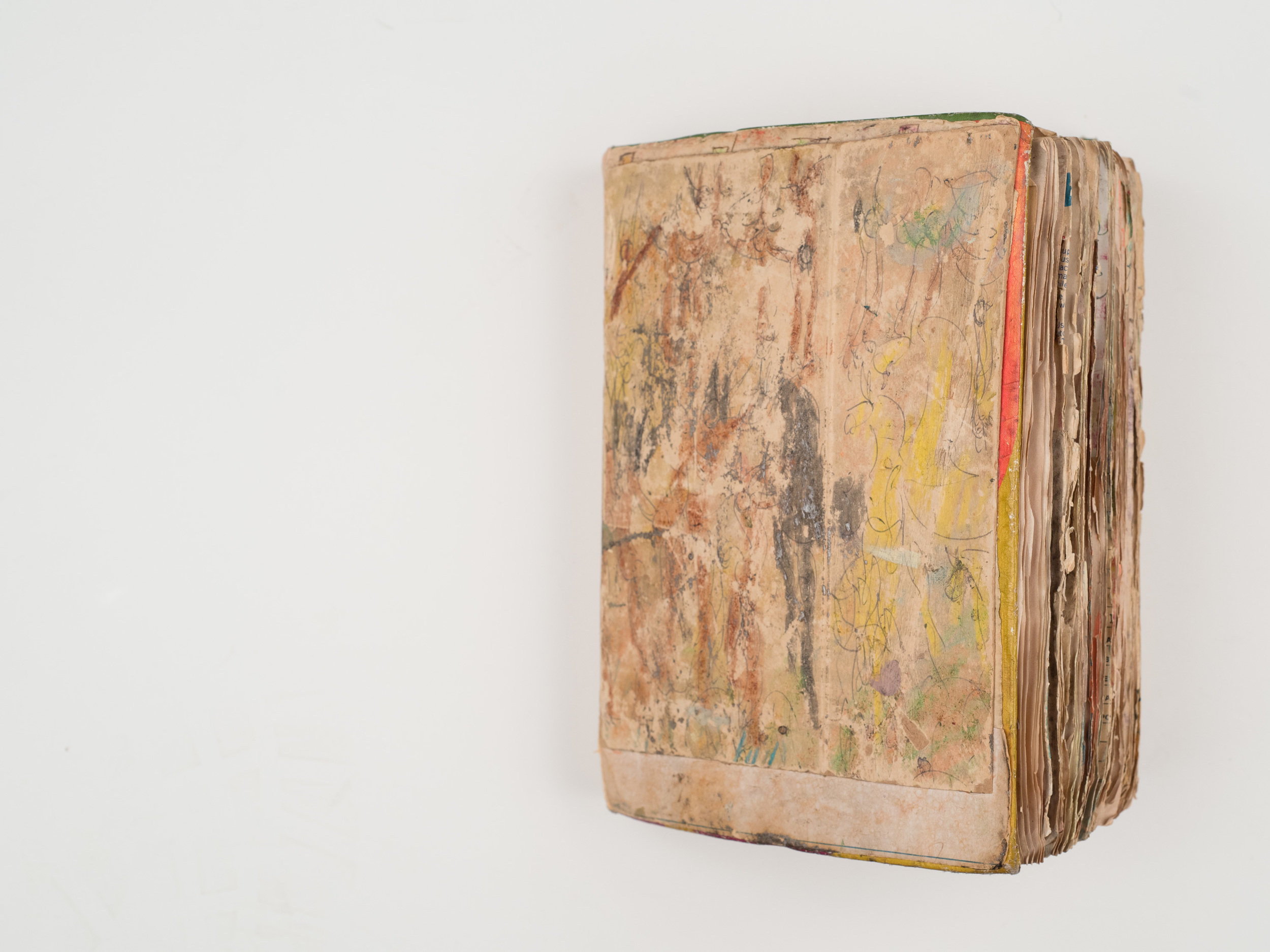 Fleisher/Ollman Gallery » Work » Purvis Young - Untitled (Book)