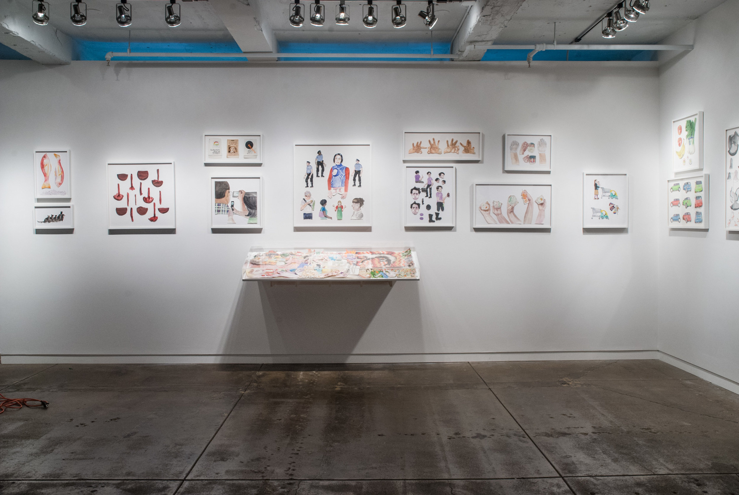 Fleisher/Ollman Gallery » Exhibitions » Jennifer Levonian: Her Slip Is ...